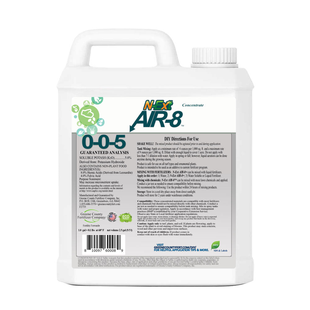 N-Ext Air-8™ | Liquid Aeration for Compacted Soil & Deeper Rooting ...