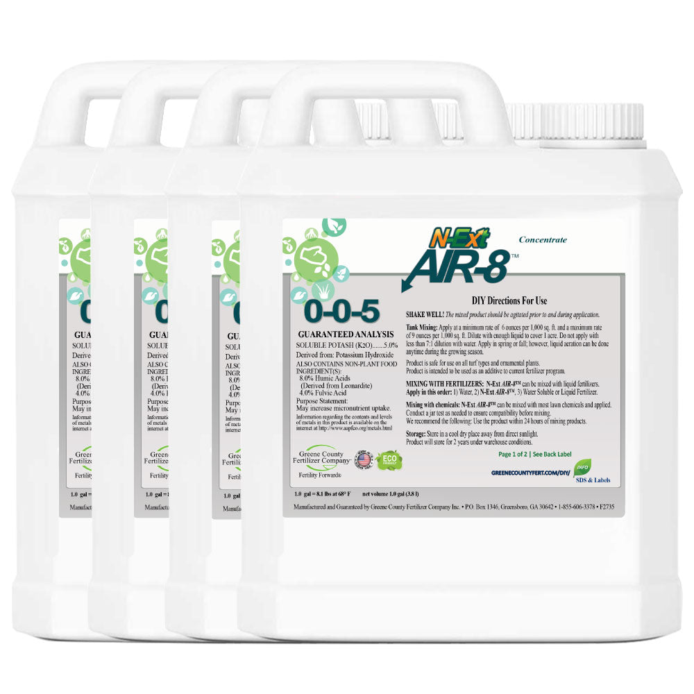 0-0-5 Air-8 Liquid Aeration Bio-Stimulant, Humic Acid | N-Ext – Yard ...