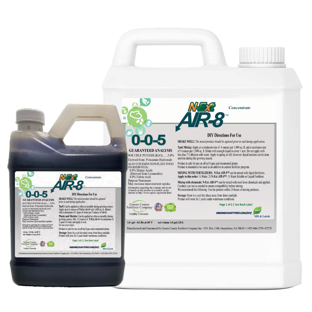 0-0-5 Air-8 Liquid Aeration Bio-Stimulant, Humic Acid | N-Ext – Yard ...