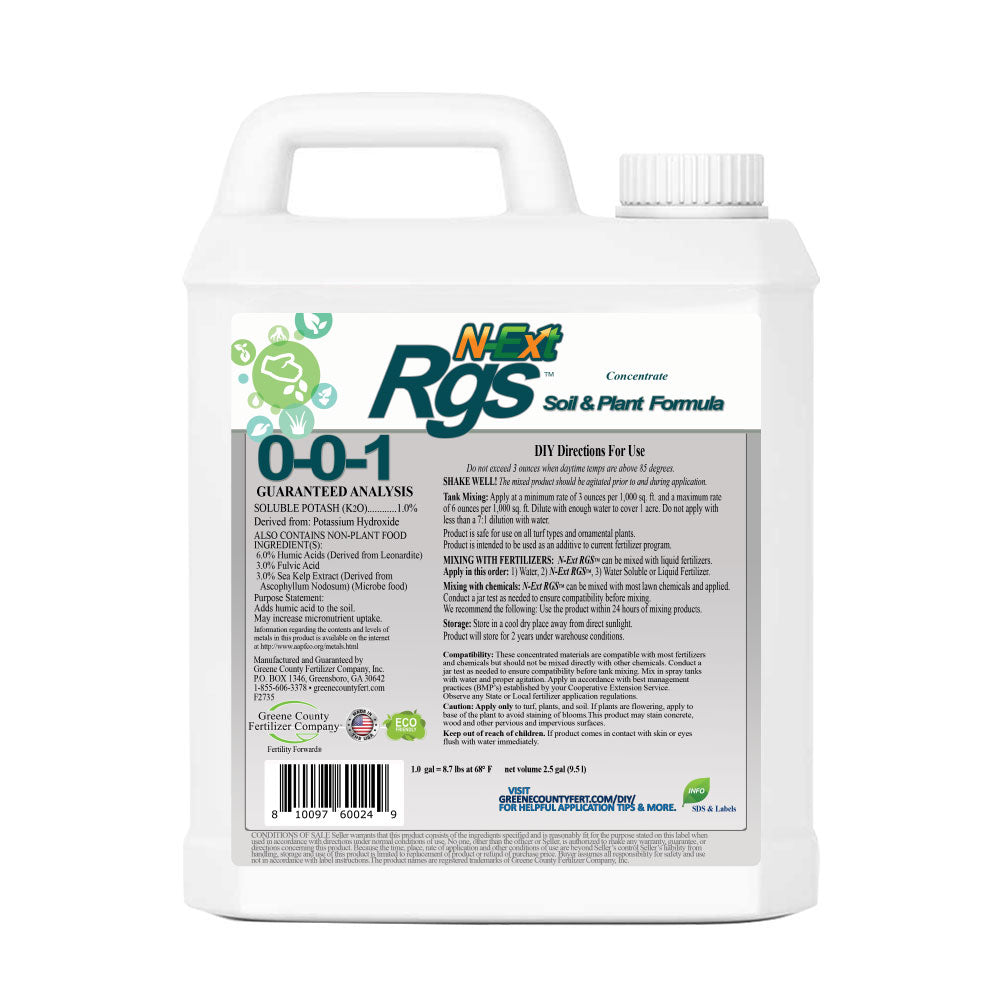 N-Ext RGS™ | Root Growth Stimulant with Humic Acid & Sea Kelp – Yard ...